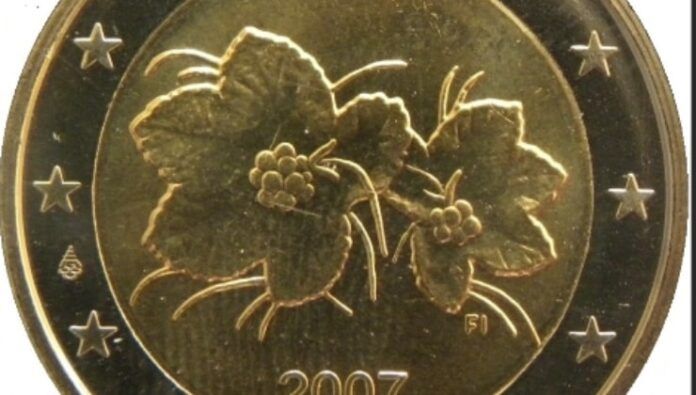Moneta da due euro con i fiori: ecco quanto vale